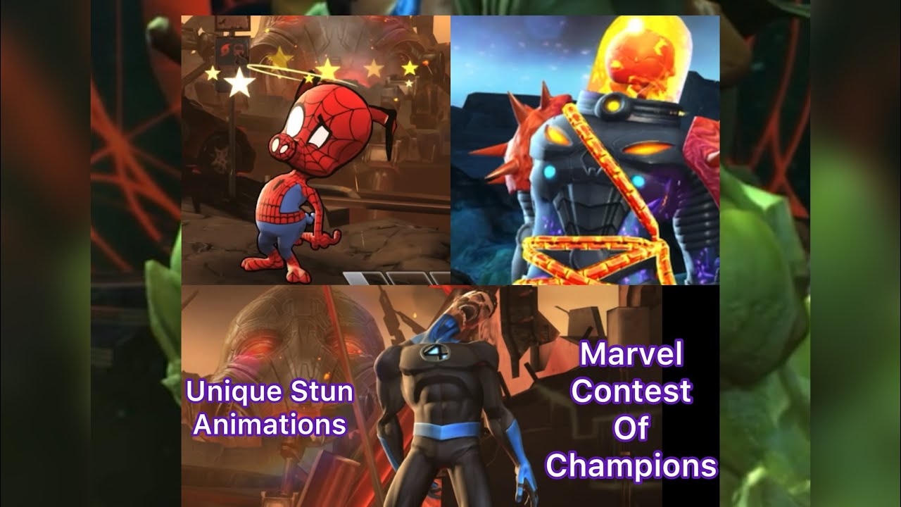 Best and Coolest Stun Animations in Marvel Contest of Champions! Unique ...