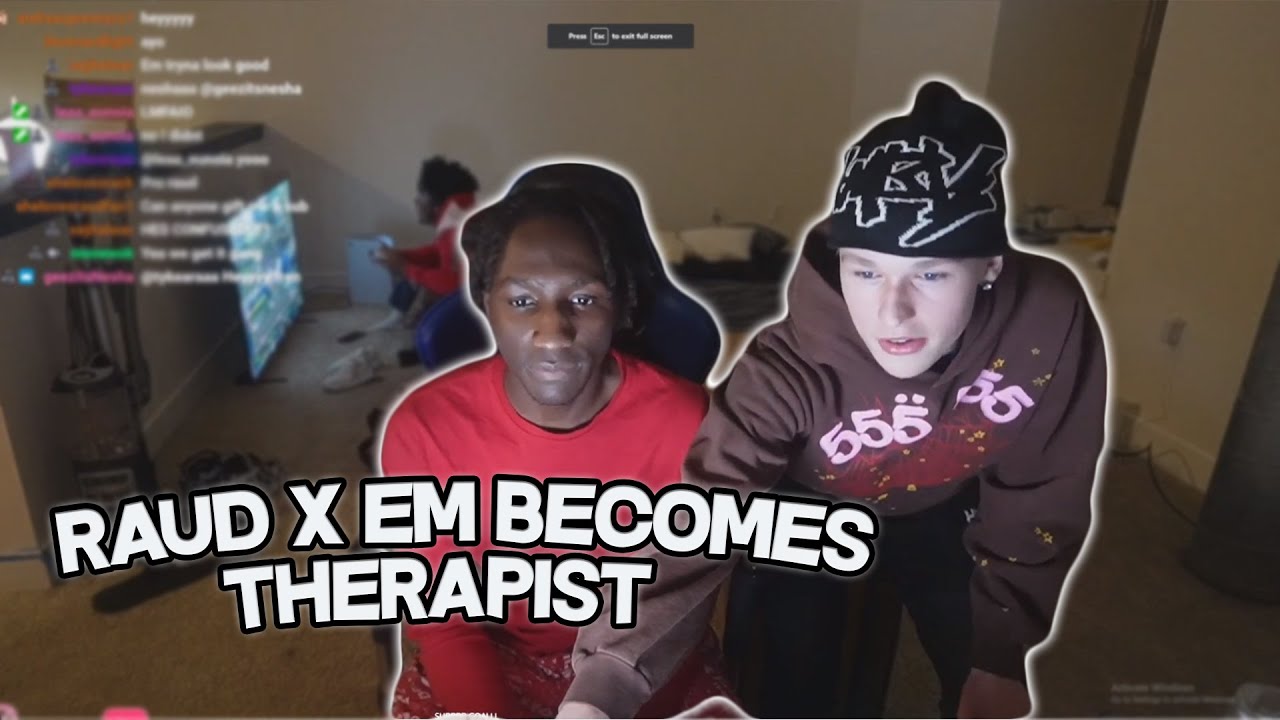 RAUD AND WHITEBOYEM BECOME THERAPIST FOR THE STREAM - YouTube
