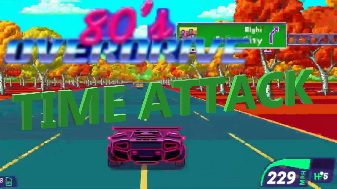 80's Overdrive - Time Attack mode (15 segments challenge) - YouTube