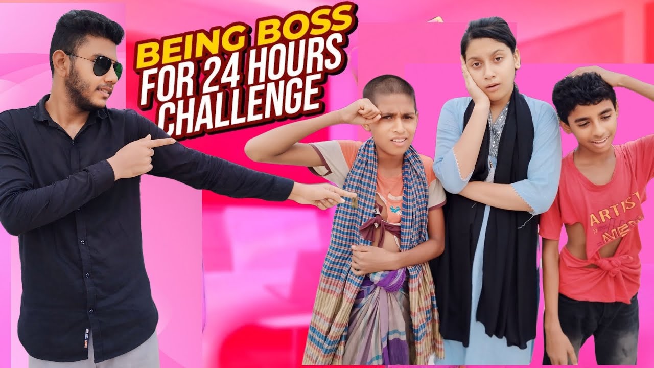 নীরব এখন সাহেব (Boss) | Being Boss For 24 Hours Challenge | Nirob ...