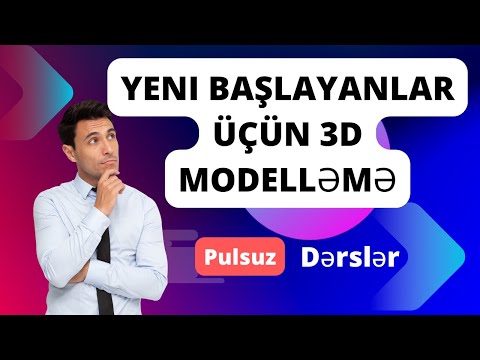 3ds Max Dərsləri #1 İnterfeys - Yeni Başlayanlar üçün 3D Modelləmə