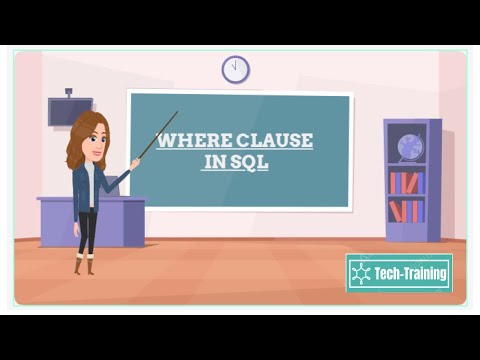 SQL PART-9 || WHERE CLAUSE in SQL || #animation - YouTube