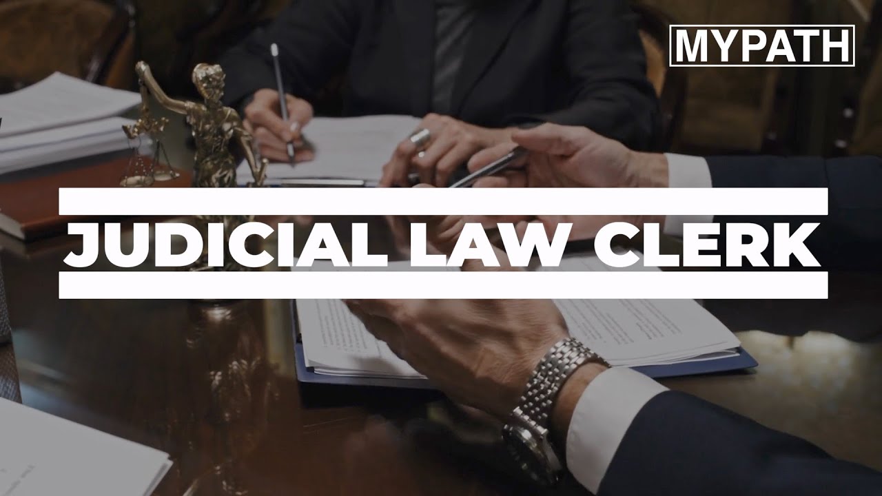 JOB OF THE WEEK - EPISODE #124 - JUDICIAL LAW CLERK - YouTube