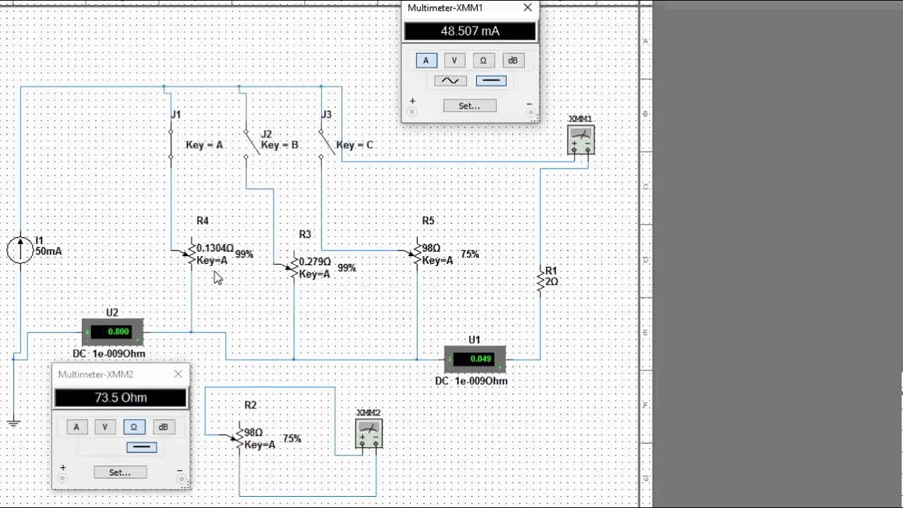 Simulacion Galvanometro Instrumentacion - YouTube
