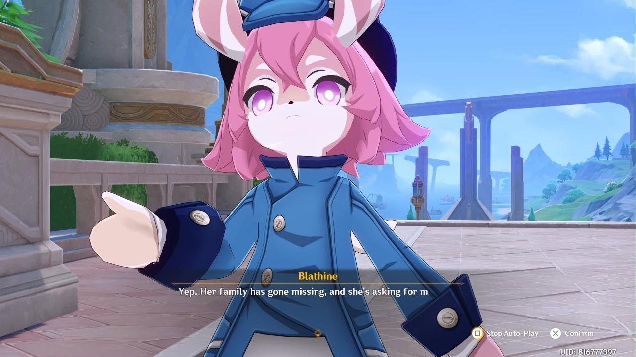 BLATHINE CUTSCENE Genshin Impact - YouTube