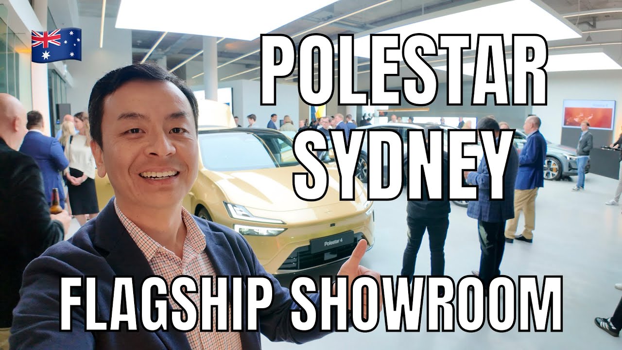 Official Opening Polestar Space Flagship Showroom Sydney Australia ...