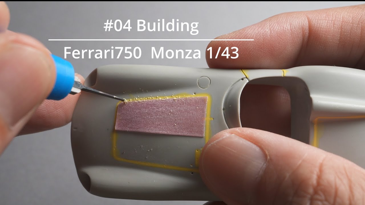 #04 Building Ferrari 750 Monza 1/43 scale model car - YouTube