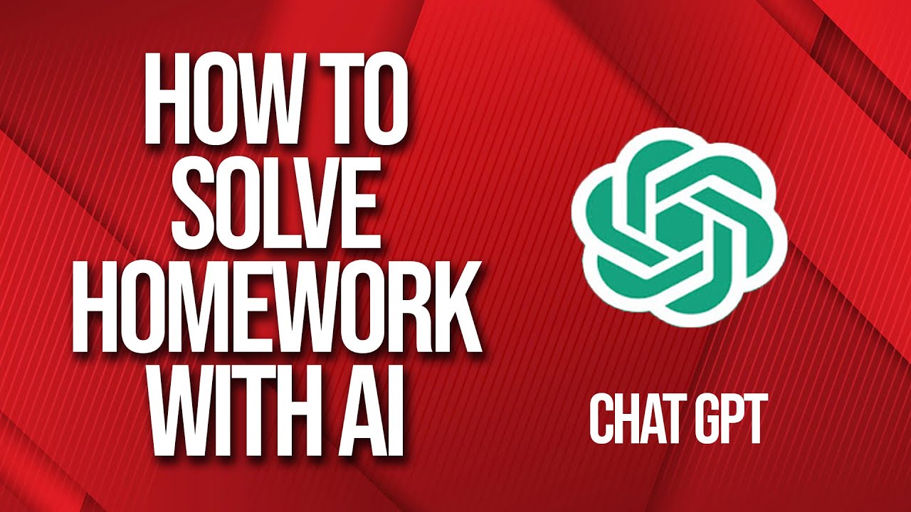 How to solve homework with AI - YouTube
