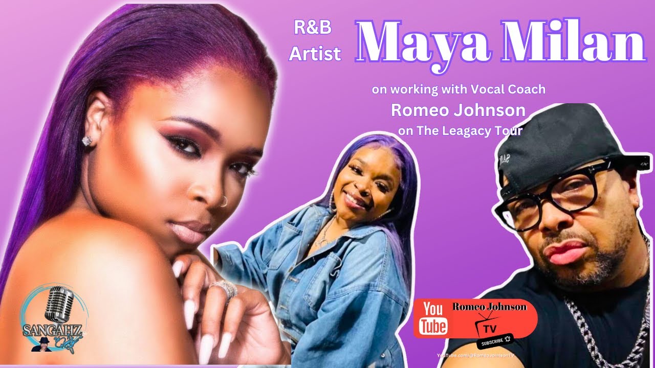 Maya Milan working w/ Romeo Johnson on the LEGACY Tour - YouTube
