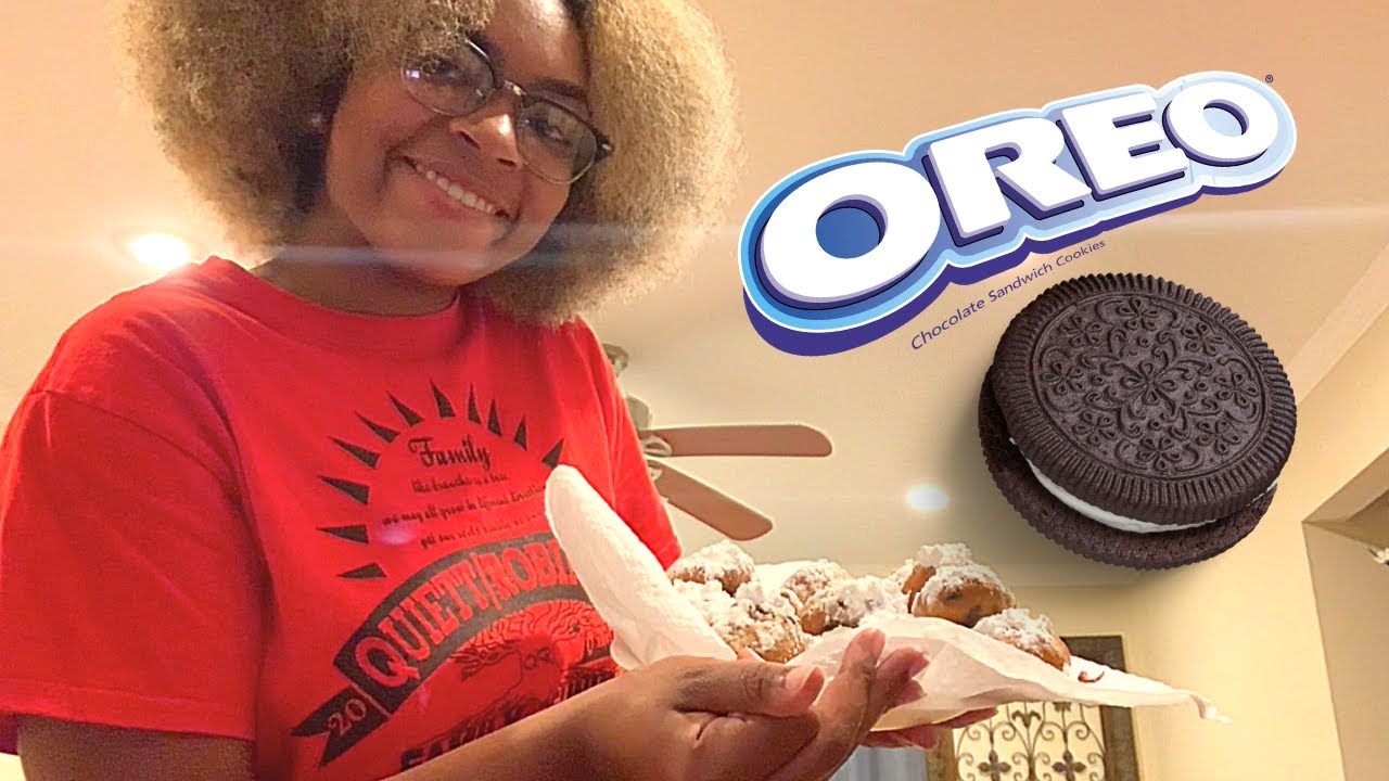 COOKING WITH CARRIE B| FRIED OREOS - YouTube