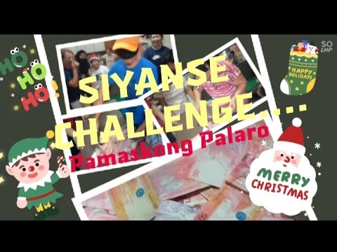 SIYANSE PERA/ SANDOK PERA ...Pamaskong Palaro...ang dadaya hahahaha😂 ...