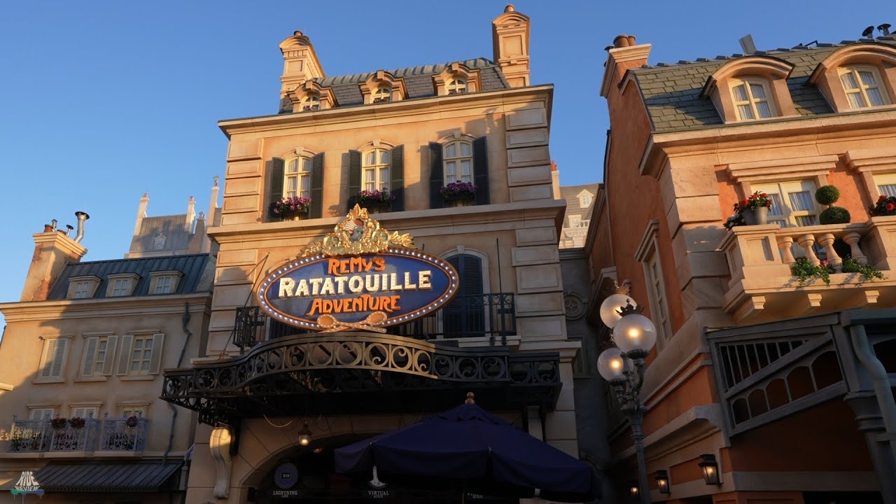 Remy's Ratatouille Adventure - POV - EPCOT - Walt Disney World ...