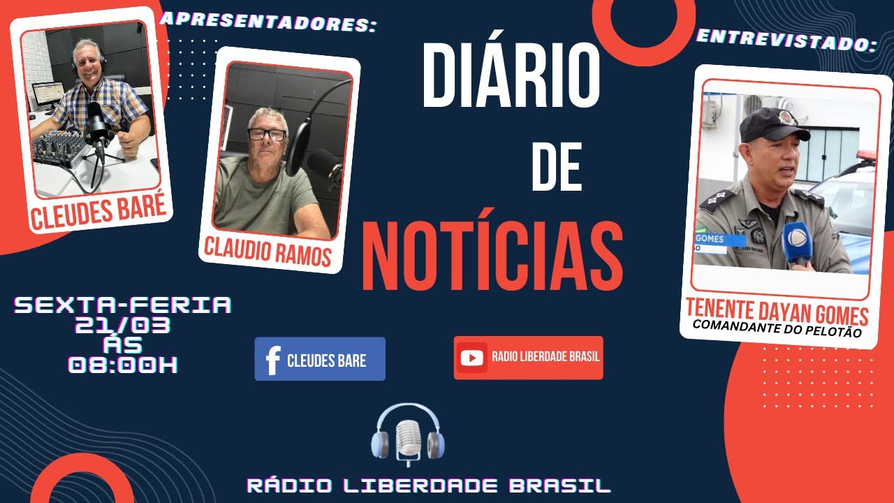 ENTREVISTA COM TENENTE DAYAN GOMES - DIARIO DE NOTICIAS - YouTube
