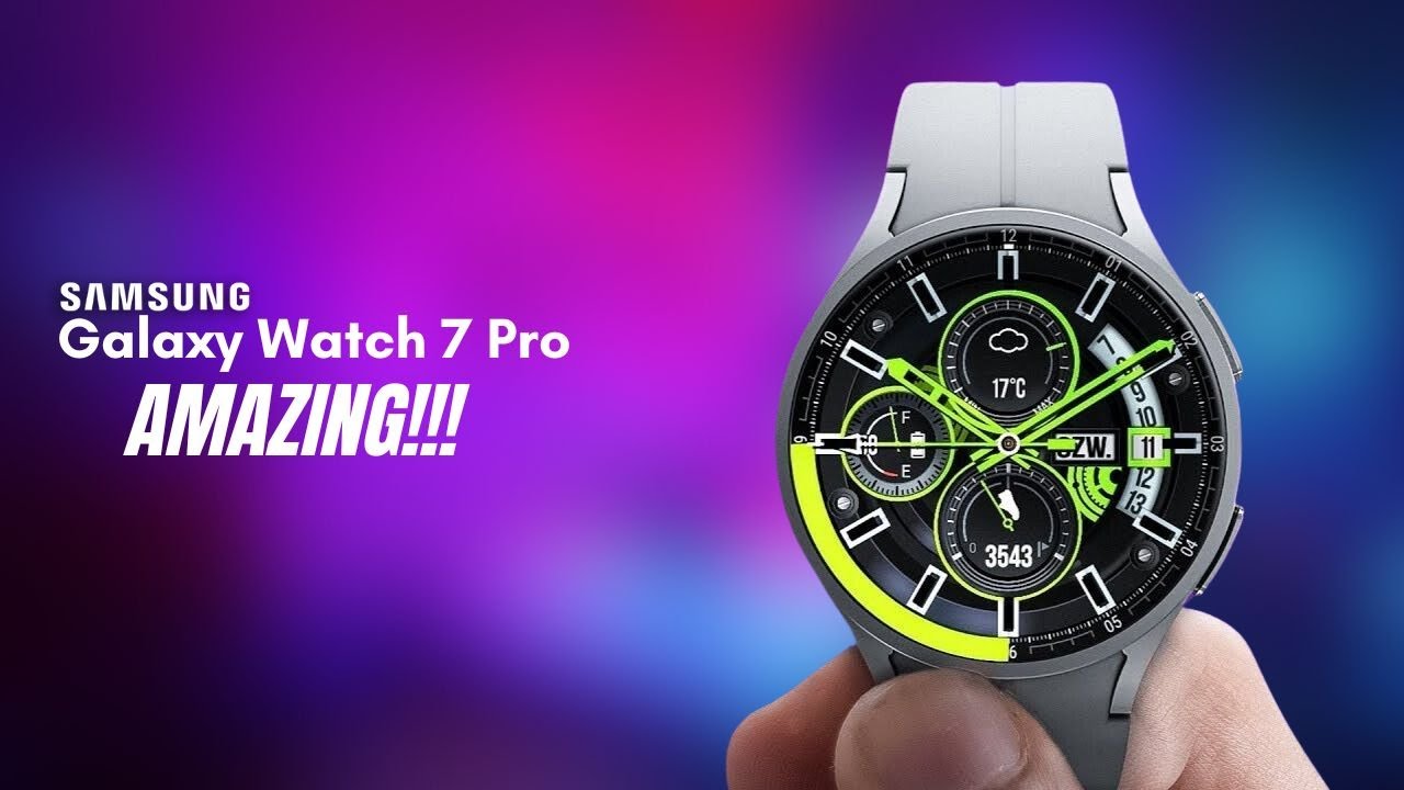 Samsung Galaxy Watch 7 Pro - WOW! THIS IS AMAZING!! - YouTube