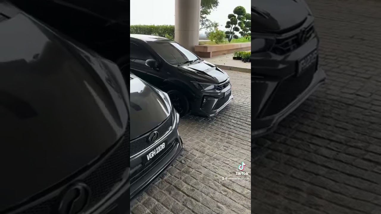 Bezza 2020 VS Myvi G3 Granite Grey modified. - YouTube