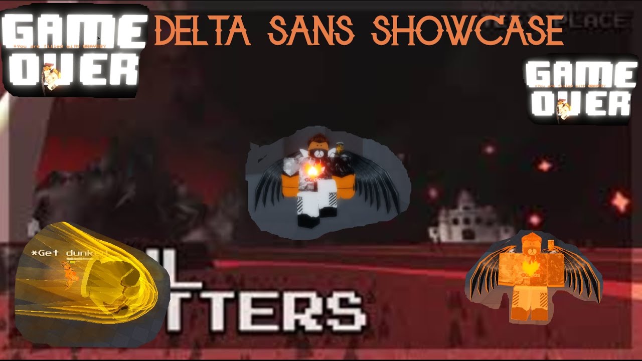 DELTA SANS SHOWCASE(Roblox soulshatters) - YouTube