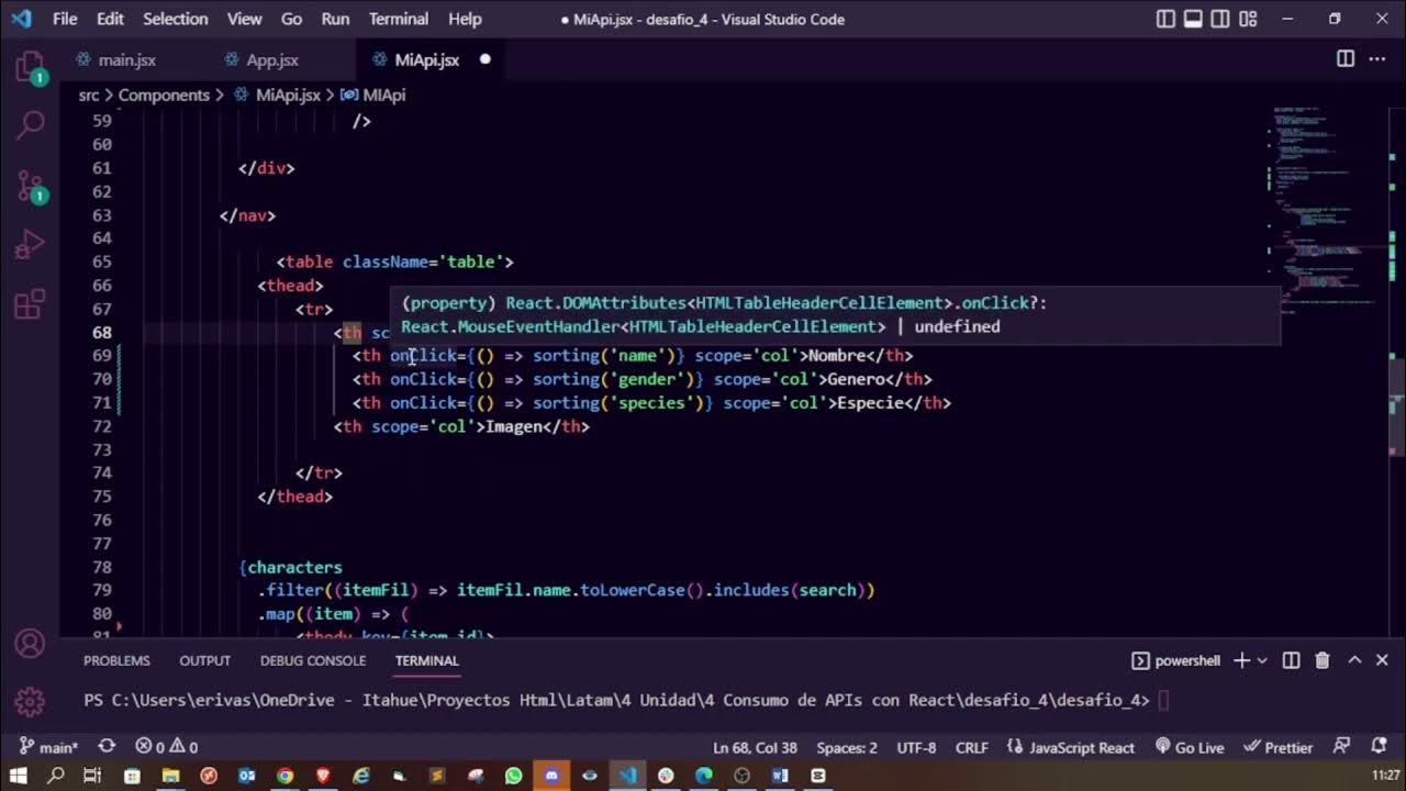 4 Consumo De Apis Con React Youtube