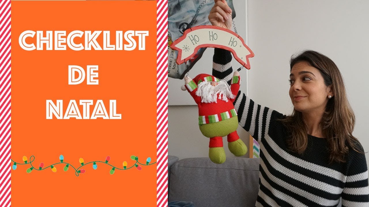 CHECKLIST DE NATAL, COMO ORGANIZAR A SUA CEIA PERFEITA! | LUIZA ZAIDAN - YouTube