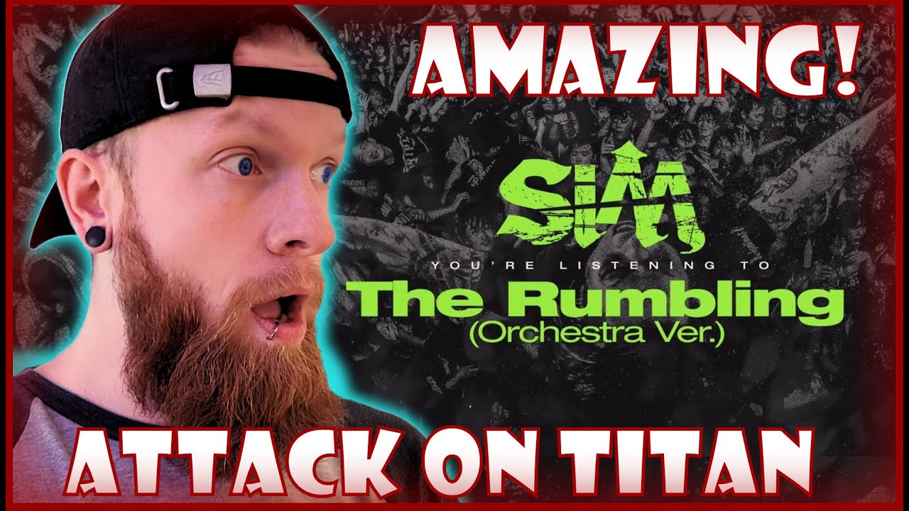 Amazing... SiM The Rumbling Orchestra Version Reaction - YouTube