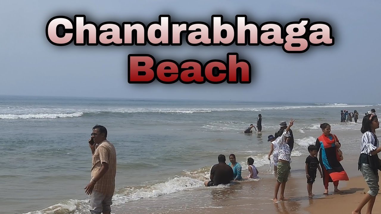 Chandrabhaga Sea Beach at Konark Puri, Odisha, India - YouTube