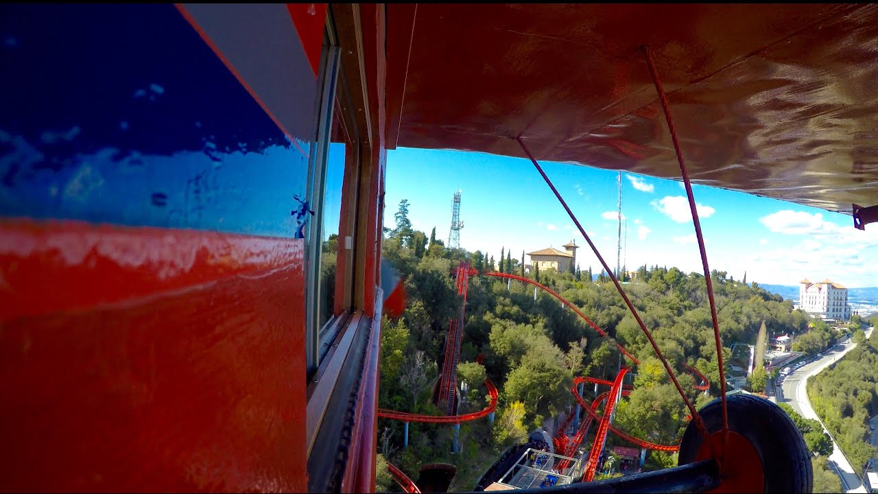 ⁴ᴷ Avió Barcelona Tibidabo 1928 plane Ride POV - YouTube