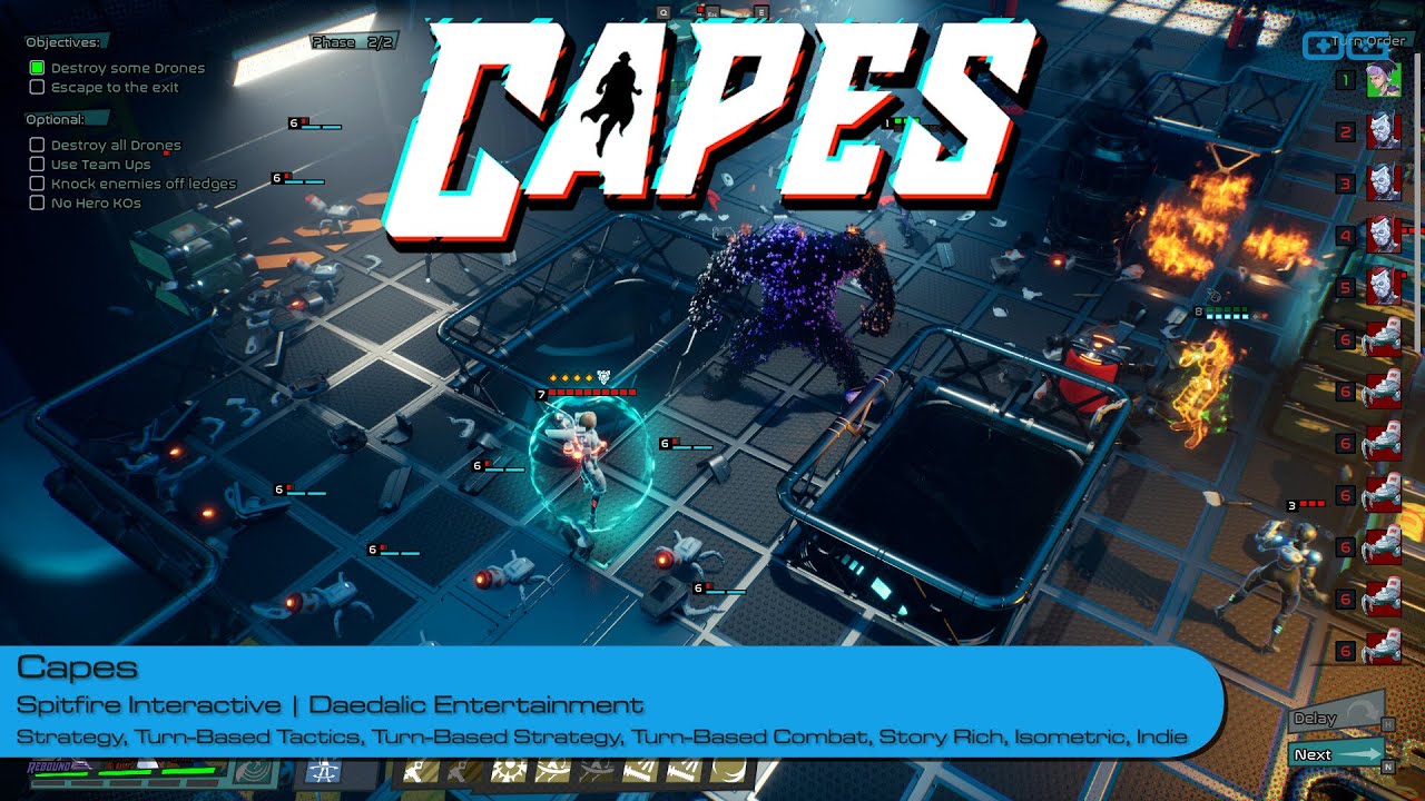 Capes: Heroes Rise in the Dystopian Darkness (Gameplay) - YouTube