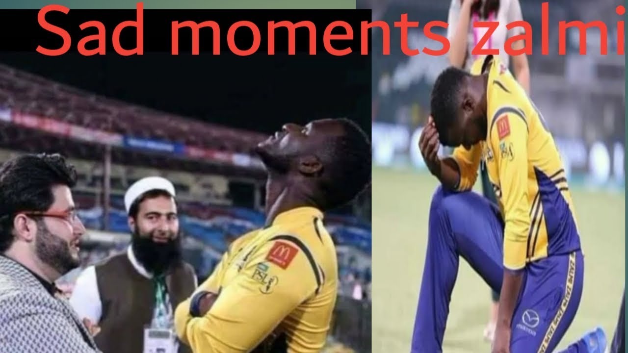 Sad 😔 movement of zalmi after losing psl 2019.. Mahira khan.. Hamza Ali ...