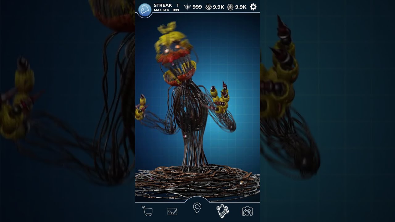 Molten Nightmare Chica in FNaF AR - YouTube