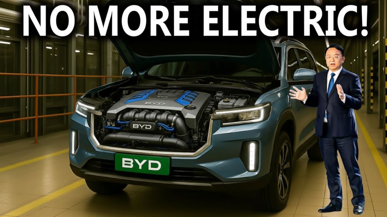 BYD CEO: This NEW 2025 Hybrid Engines Will Shakes The ENTIRE EV ...