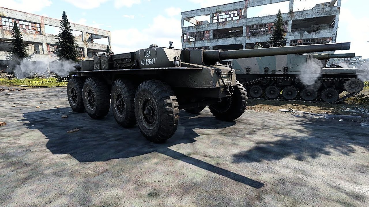 T55E1 First Match of The Day (War Thunder) - YouTube