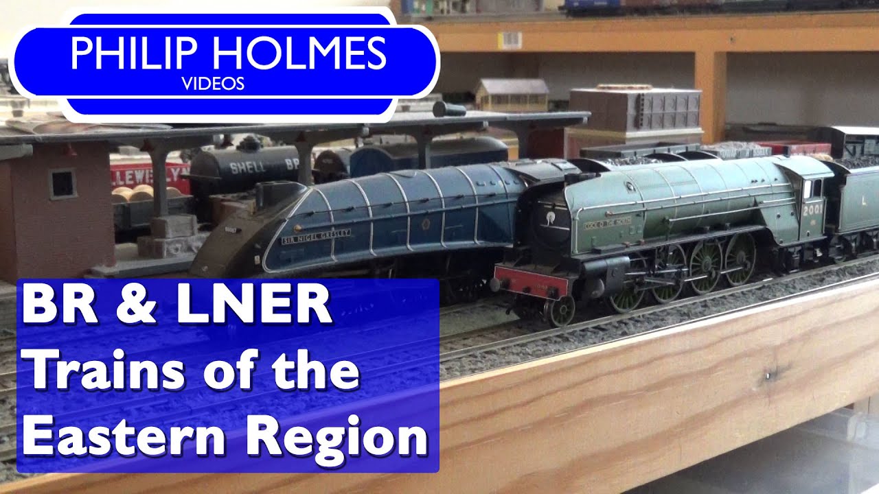 Model Railway running session Trains of the Eastern Region - YouTube