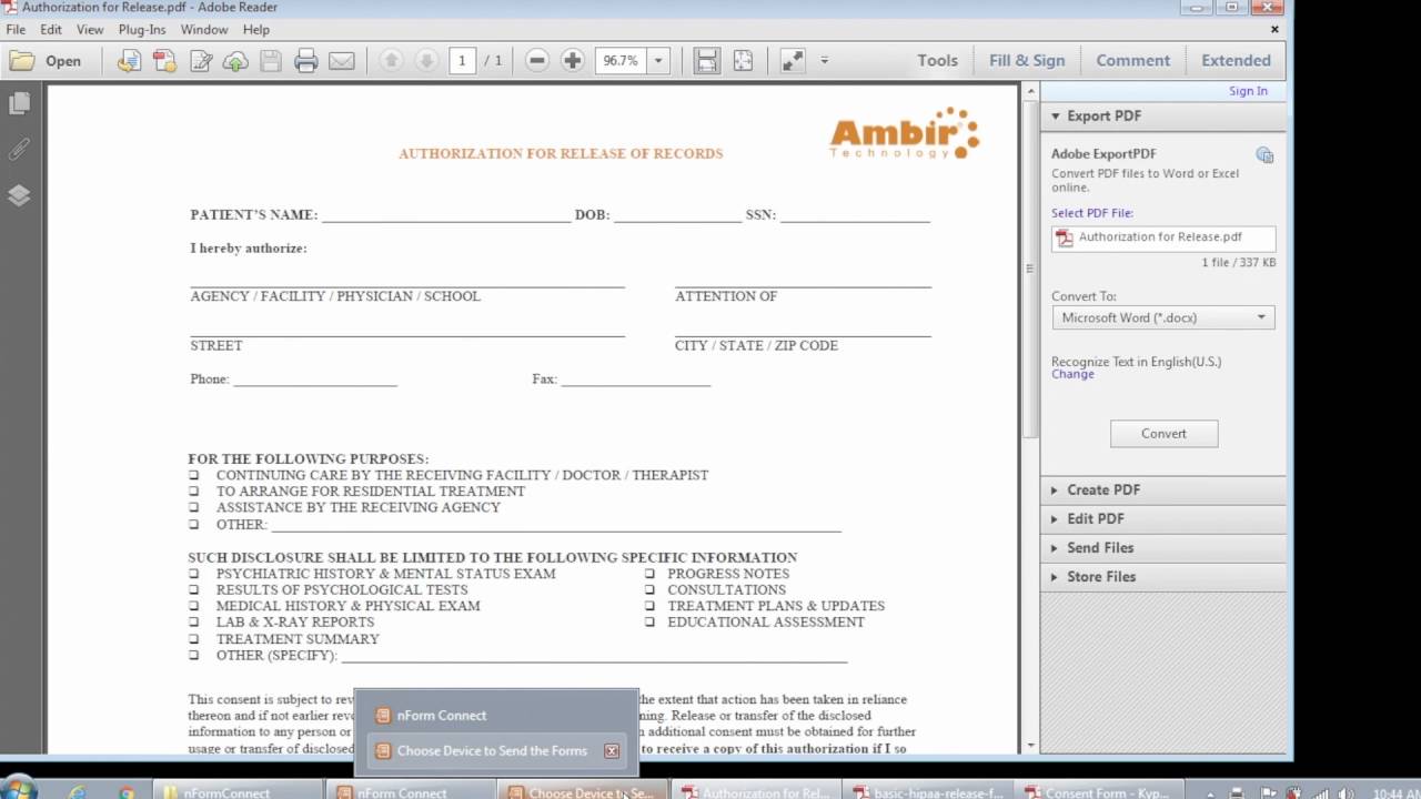 8 Sending forms to tablets in batches - YouTube