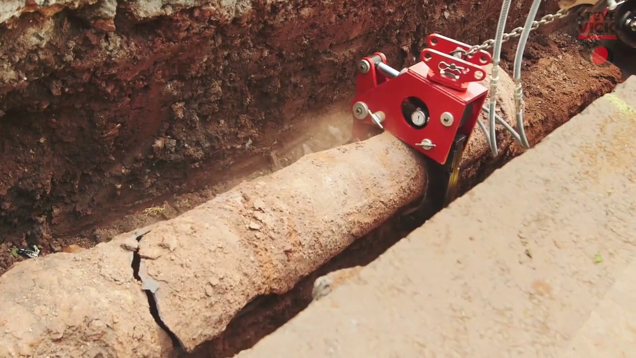 Macaw Pipe Cracker Large Diameter offered by PLCS - YouTube