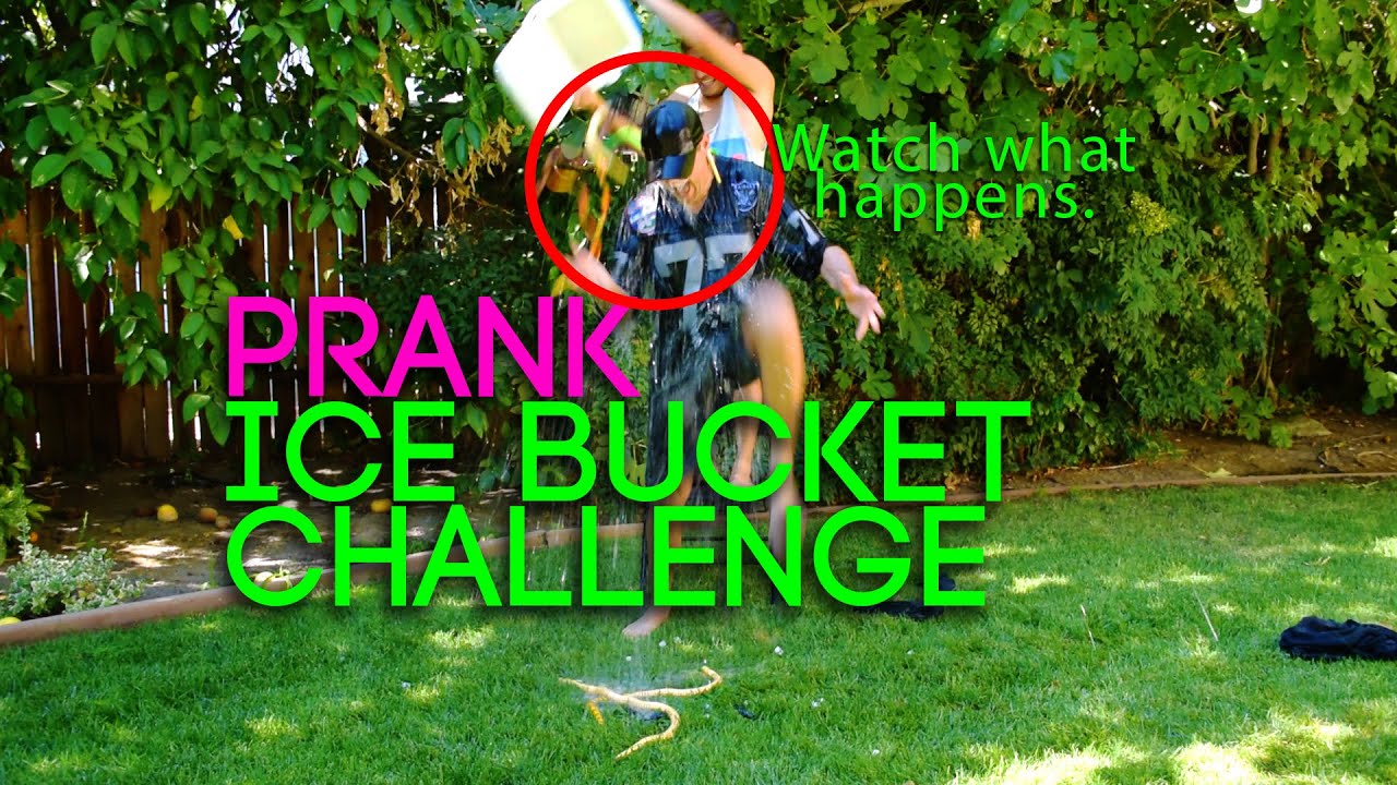 Raiders Fan Screams Like a Girl - ALS Ice Bucket Challenge - Snakes and ...