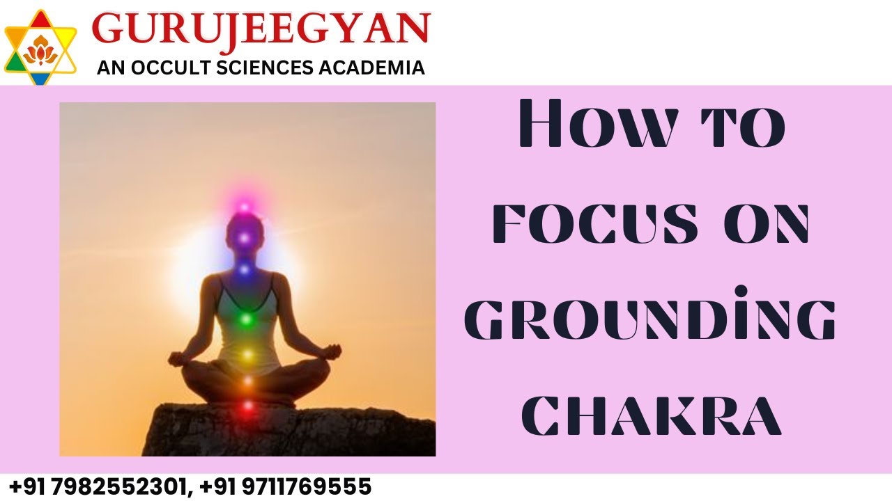 how to focus on grounding chakra #tarotreading #healing - YouTube