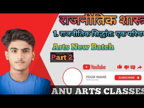 राजनीतिक सिद्धांत क्या हैं? राजनीतिक सिद्धांत का उद्देश्य राजनीतिक शास्त्र भाग 2 By Anu Arts ...