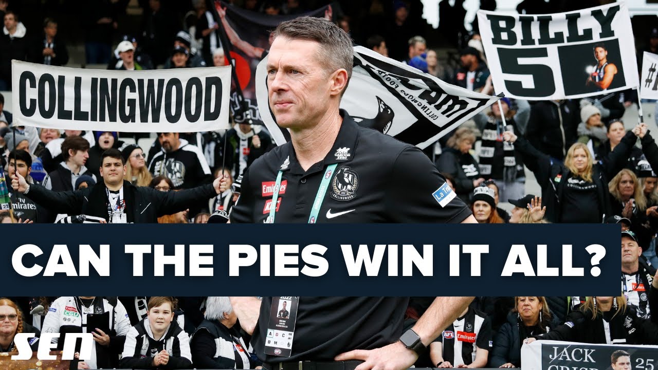 Collingwood coach Craig McRae FULL CHAT ahead of the AFL Prelims - SEN ...