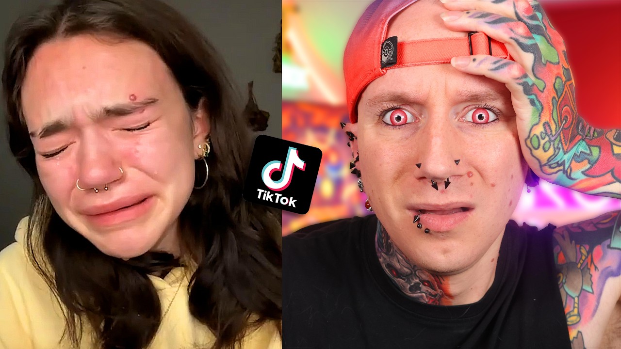Her Eyebrow Piercing ROTTED In Her Face | Roly - YouTube