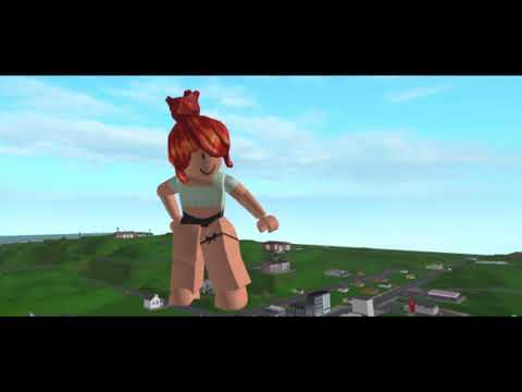 Giantess Kimberly Stomping Buildings