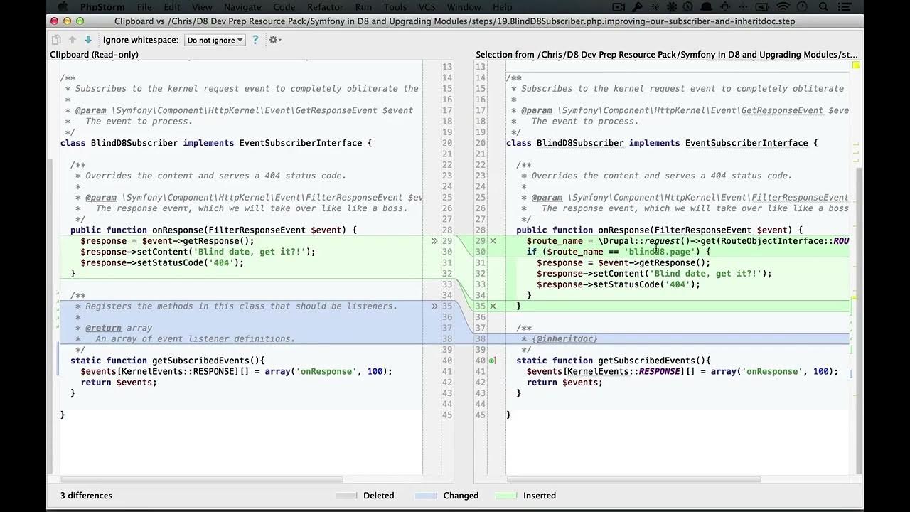 166. How to get the route name for the current page and how “inheritdoc” works - YouTube