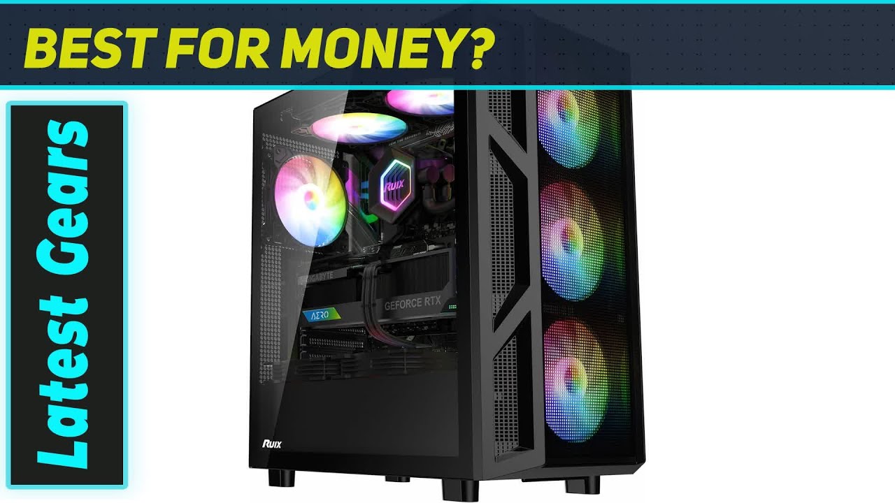 RUIX CV103: Best Budget ATX Case with RGB? - YouTube