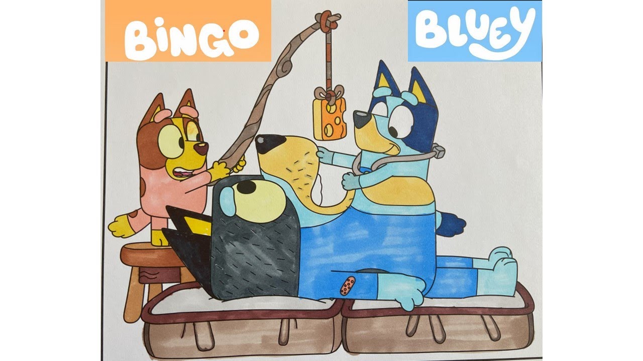 Bluey 7 | Bluey and Bingo Play Doctor on DAD! - YouTube