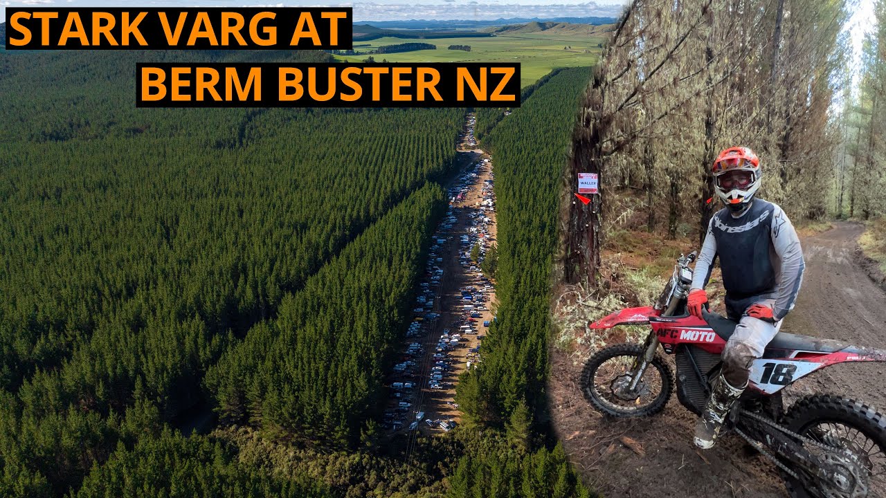 Stark Varg @ Berm Buster NZ - YouTube
