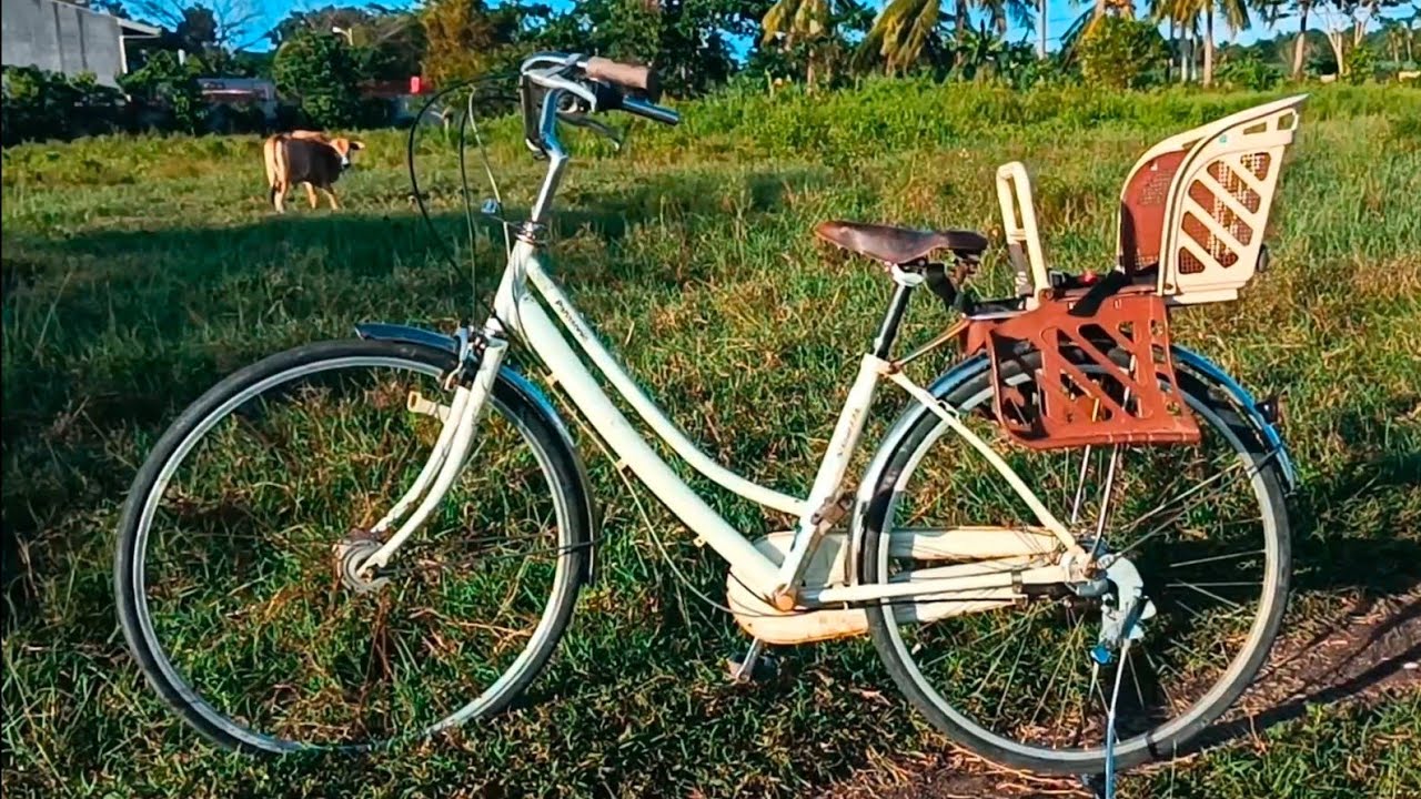 moms chariot mamachari Japan bike - YouTube