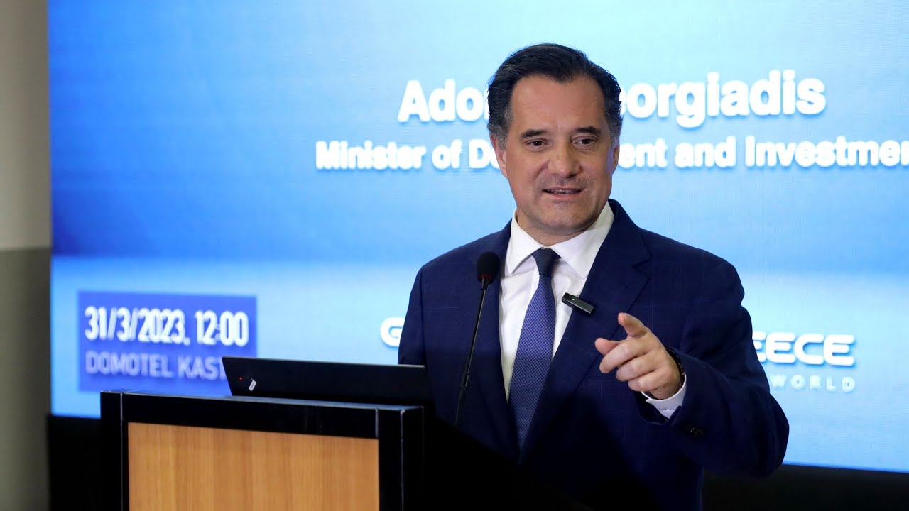 Ο Άδωνις Γεωργιαδης στο "Greece is The Destination" 31.03.2023 - YouTube
