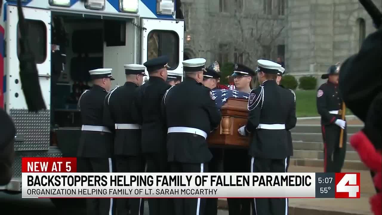 BackStoppers helping family of fallen paramedic - YouTube