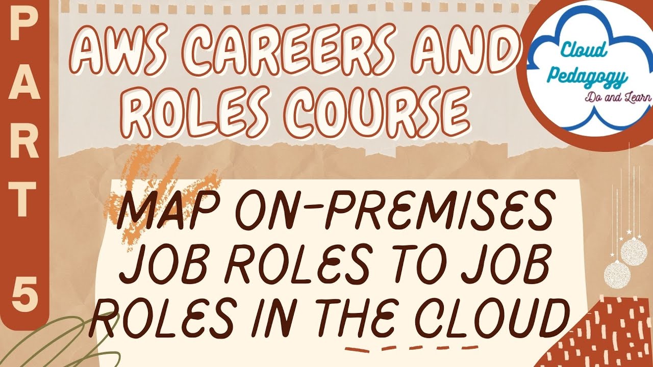 AWS Careers and Roles Course - Part 5 - Map On-Premises Job Roles to ...
