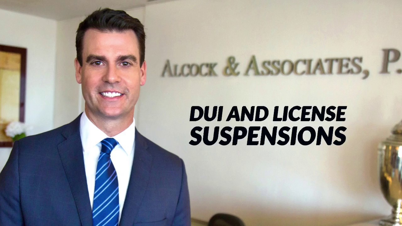 DUI and license suspensions in Arizona: Attorney Nick Alcock - YouTube