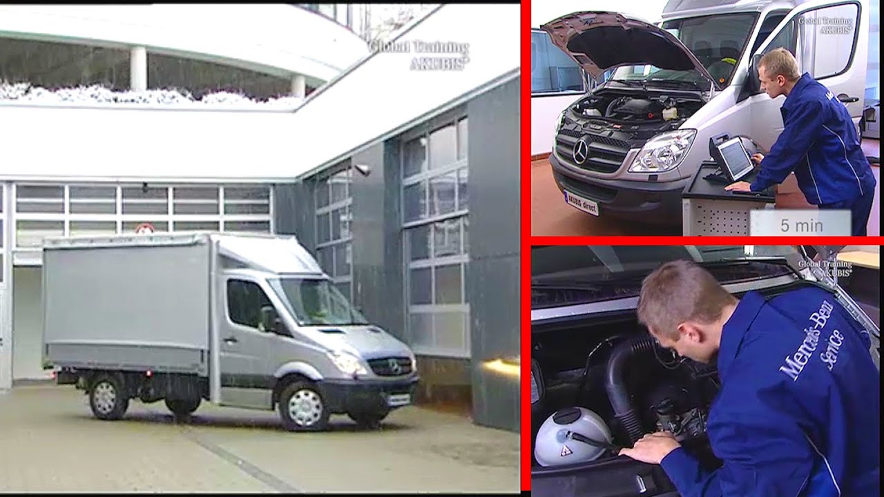 How to diagnose EGR valve malfunction on a Mercedes-Benz Sprinter using ...