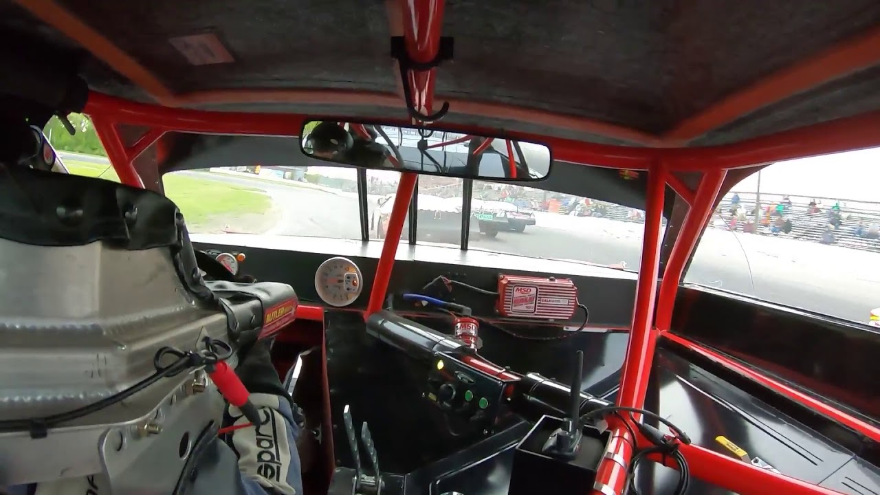 55 Late model onboard - YouTube